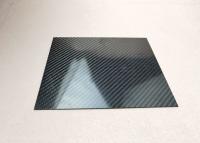 China Corrosion Resistance Carbon Fiber Board / Carbon Fiber Sheets 4.0mm Thickness for sale