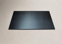 China 3K Twill Weave Carbon Fiber Plate For Aerospace , Military Low Weight for sale