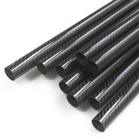 China 3K Carbon Fiber Telescope Tube With Twill Plain Woven Fabric for sale