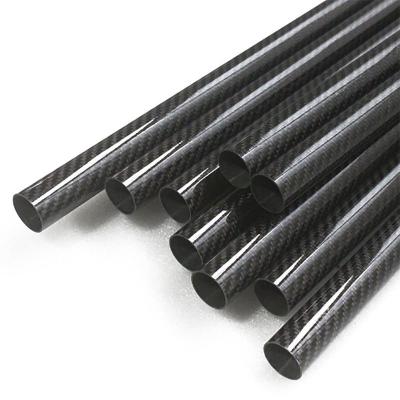 China 3K Carbon Fiber Telescope Tube With Twill Plain Woven Fabric for sale