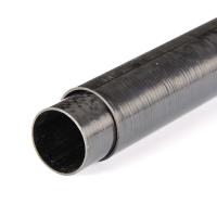 China Matte Plain Weave Twill Carbon Fiber Telescoping Tubes for sale