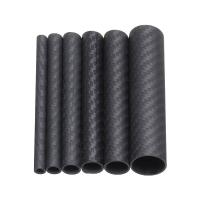 China OEM CNC Machining 3K Matte Plain Carbon Fiber Tube for sale