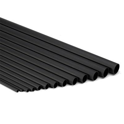 China Weave Matte Finish 3K Twill Carbon Fiber Tube OD 6mm for sale