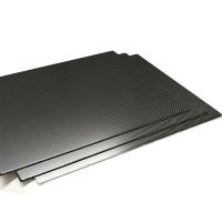 China 3K Plain Weave Carbon Fiber Plate Glossy Surface For Aerospace for sale