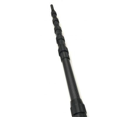 China Bidirectional Epoxy Carbon Fiber Telescopic Pole 2x2 Twill for sale