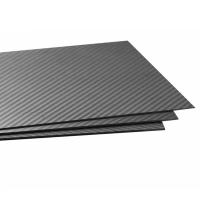 China ROHS 3mm 3K Carbon Fiber Sheets Matte Finish For Tripod for sale