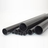 China Ultra Light 3K Twill Matte Carbon Fiber Tube Fatigue Resistance for sale