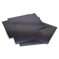 China Anti Corrosion 3K Carbon Fiber Board Twill Weave Matte Finish for sale