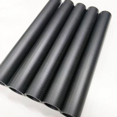 China Electromagnetic Rolling Wrapped Carbon Fiber Tube 12mmx10mm for sale