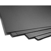 China 2mm 3K Plain Weave Carbon Fiber Plate Smooth Surface Shock Resistance for sale