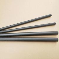 China Abrasion Resistant 25MM Carbon Fiber Tube High Strength for sale
