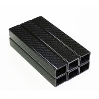 China Fatigue Resistance 12K Carbon Fiber Square Tube For Automation Robotics for sale