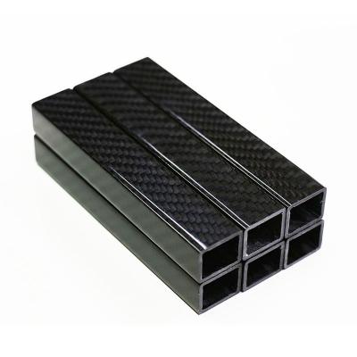 China Fatigue Resistance 12K Carbon Fiber Square Tube For Automation Robotics for sale