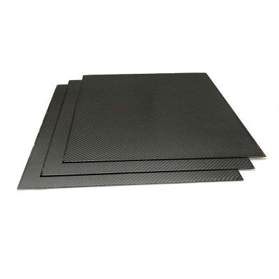 China Light Weight 400×500mm Carbon Fiber Plate 0.3mm High Strength for sale