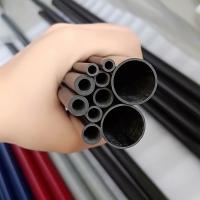 China 5000mm Length Carbon Fiber Tube 3K Rolled Wrapping For Construction for sale