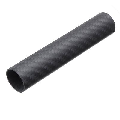 China Personalized High Strength 3K Carbon Fiber Tube Matte Finished for sale