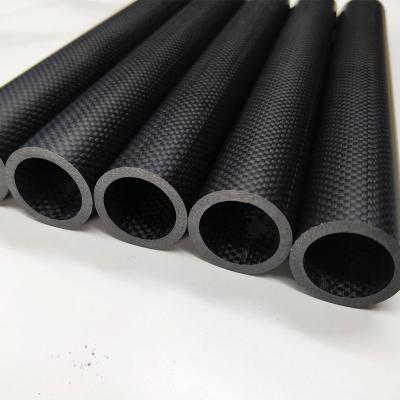 China High Modulus 12K Carbon Fiber Tube UV Resistant SGS Certificated for sale