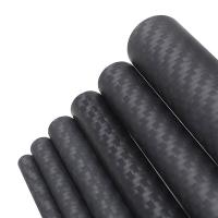 China High Modulus Filament Winding Carbon Fiber Tube Corrosion Resistance for sale