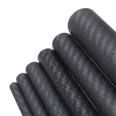 China High Modulus Filament Winding Carbon Fiber Tube Corrosion Resistance for sale