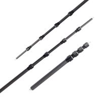 China 3k Twill Boat Outrigger Carbon Fiber Telescoping Pole 5 Meters for sale