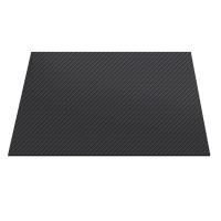 China 3K Reinforced Composite Flat Forged Carbon Fiber Plate 0.5mm for sale
