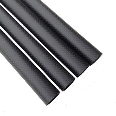 China High Stiffness Chemical Resistant Carbon Fiber Tube ODM for sale