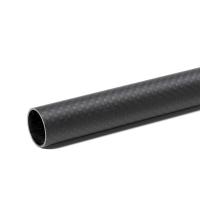 China OEM 3K Roll Wrapped Carbon Fiber Tube Anti Acid Radiation Resistant for sale