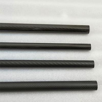 China Corrosion Resistance Gloss Finish Carbon Fiber Tube Lightweight for sale