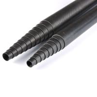 China 3K Twill Glossy Carbon Fiber Telescoping Pole For Window Cleaning for sale
