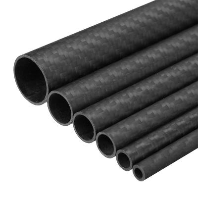 China 180mm Diameter Carbon Fiber Tubes Twill High Pressure Resistance for Drive Axle for sale