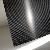 China 980 X 480 X 2mm Plain Carbon Epoxy Panel Double Sides High Gloss Finish for sale
