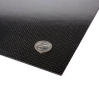 China 100% High Strength Carbon Fiber Sheet Smooth Glossy Finish 3mm for sale