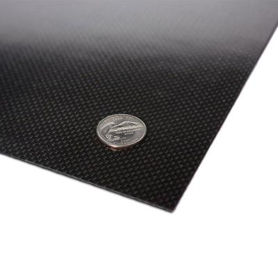 China 100% High Strength Carbon Fiber Sheet Smooth Glossy Finish 3mm for sale