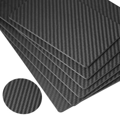 China 100% Full 3K Twill Carbon Fiber Sheet Wear Resistant for sale