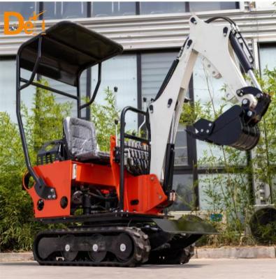 China Light Weight 0.8 Ton Mini Track Excavator Farm Use Small Earth Moving Machinery for sale
