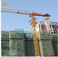 China Yellow Colour Used Zoomlion Tower Crane 10 / 12 / 16 / 20 / 25 Ton Lifting Capacity for sale