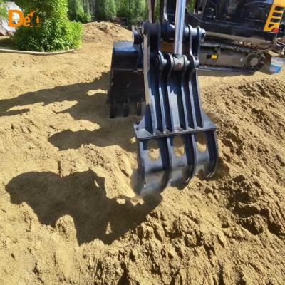 China High Strength Alloy Steel Excavator Spare Parts Hydraulic Thumb Bucket for sale