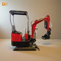 China Compact Convenient 1.5 Ton Small Excavator Machine Crawler Farm Miniature Digger for sale