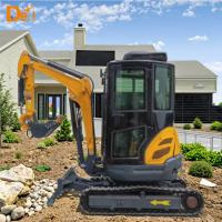 China Full Hydraulic Pilot 2.5 Ton Mini Excavator Equipment Multi Purpose Small Digging Machine for sale