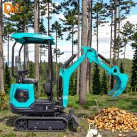 China 1.2 Ton Mini Excavator Small Crawler Digger Customized Color For Building Construction for sale
