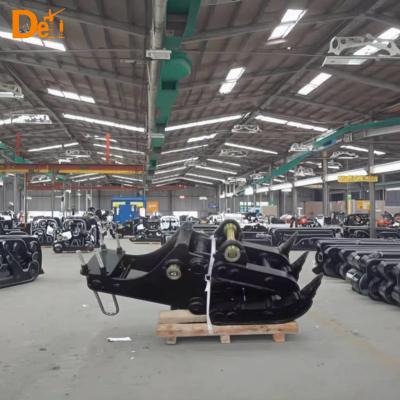 China Excavator Accessories Mechanical Grapple For Grab All Kinds Simple Scrap Iron for sale