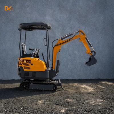 China 2.5 T Mini Excavator Digger Compact Crawler Excavation Equipment 4.12 Meters Length for sale