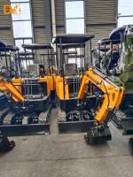China 3.5Ton Mini Digger Small Cabin Crawler Hydraulic Household Excavator 18.5KW for sale