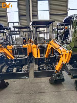 China 3.5Ton Mini Digger Small Cabin Crawler Hydraulic Household Excavator 18.5KW for sale