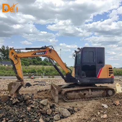 China Original 2022 Year Used SANY 60 Excavator Second Hand Digger For Farming for sale