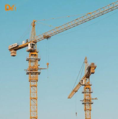 China Old XCMG 6515-10 Building Site Tower Crane 10000Kg Load Independent Height 60m for sale