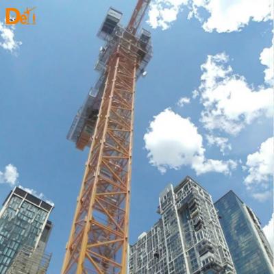 China Used City Lifting Tower Cranes 6 Tons XCMG 6012 Flat Head Tower Crane For Construction for sale