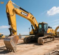 China Used SANY 485H Old Crawler Excavator , 48.5ton Secondhand Digger Construction Equipment for sale