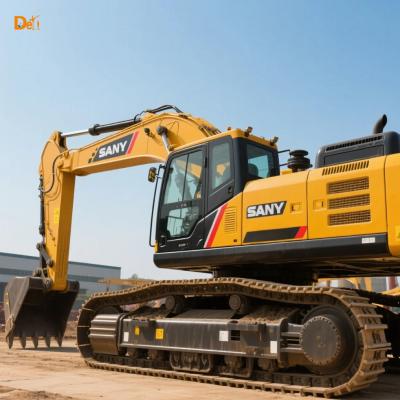 China Sany 215c Used Excavator Digger Hydraulic Second Hand Excavator Machine 118 kW for sale