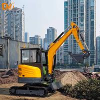 China Customized 3.5 Ton Mini Crawler Excavator Farm Home Use Multifunction Small Digger for sale